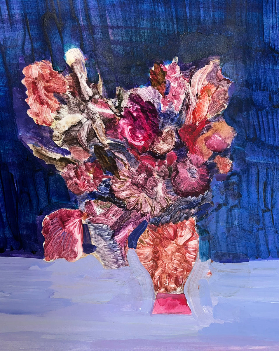 Floral arrangement: Blue 2 – SHOWstudio