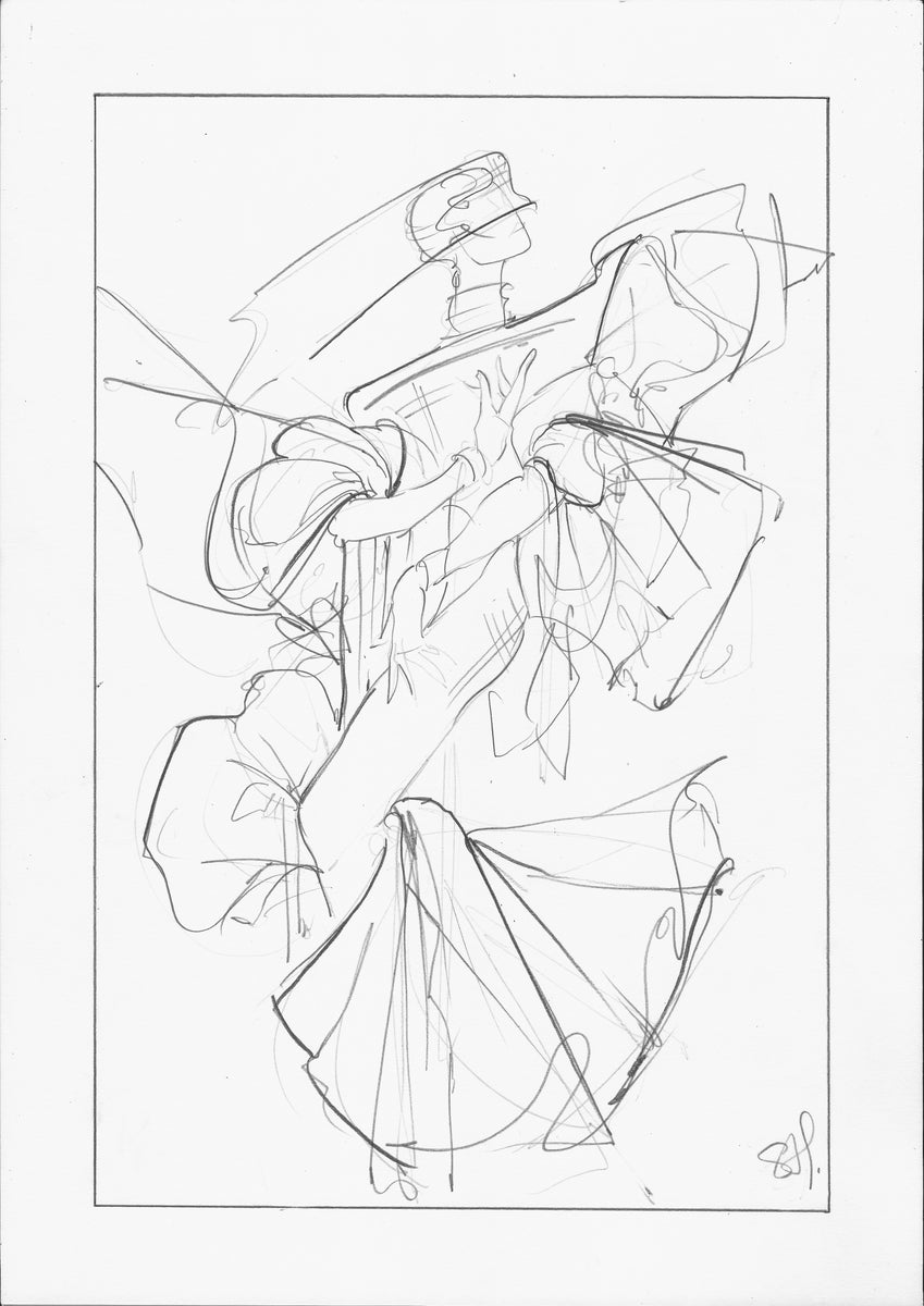 The Power of Daphne Sketch Plan – SHOWstudio