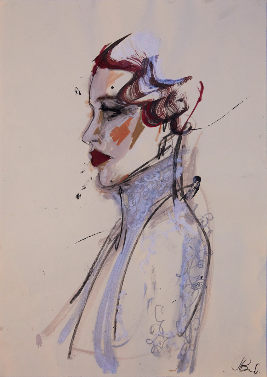 Daphne hair/make up – SHOWstudio