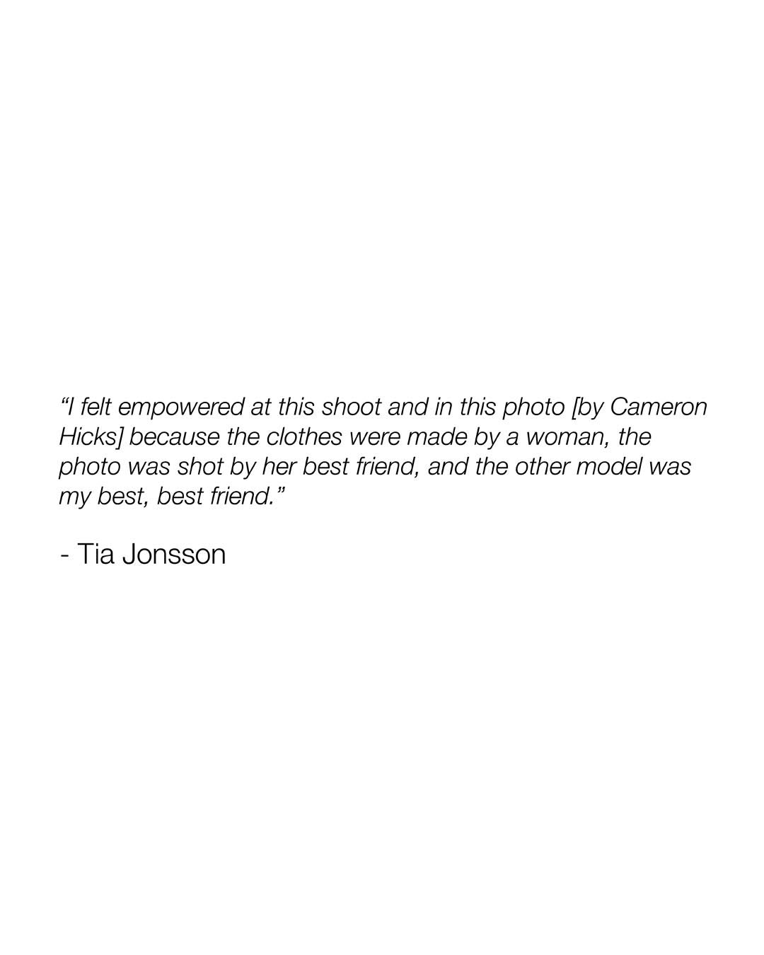 Tia Johnson – SHOWstudio