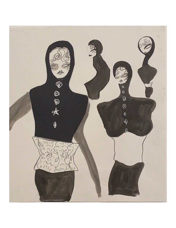 Daphne Sketch 2 – SHOWstudio