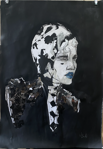 Daphne with confetti – SHOWstudio